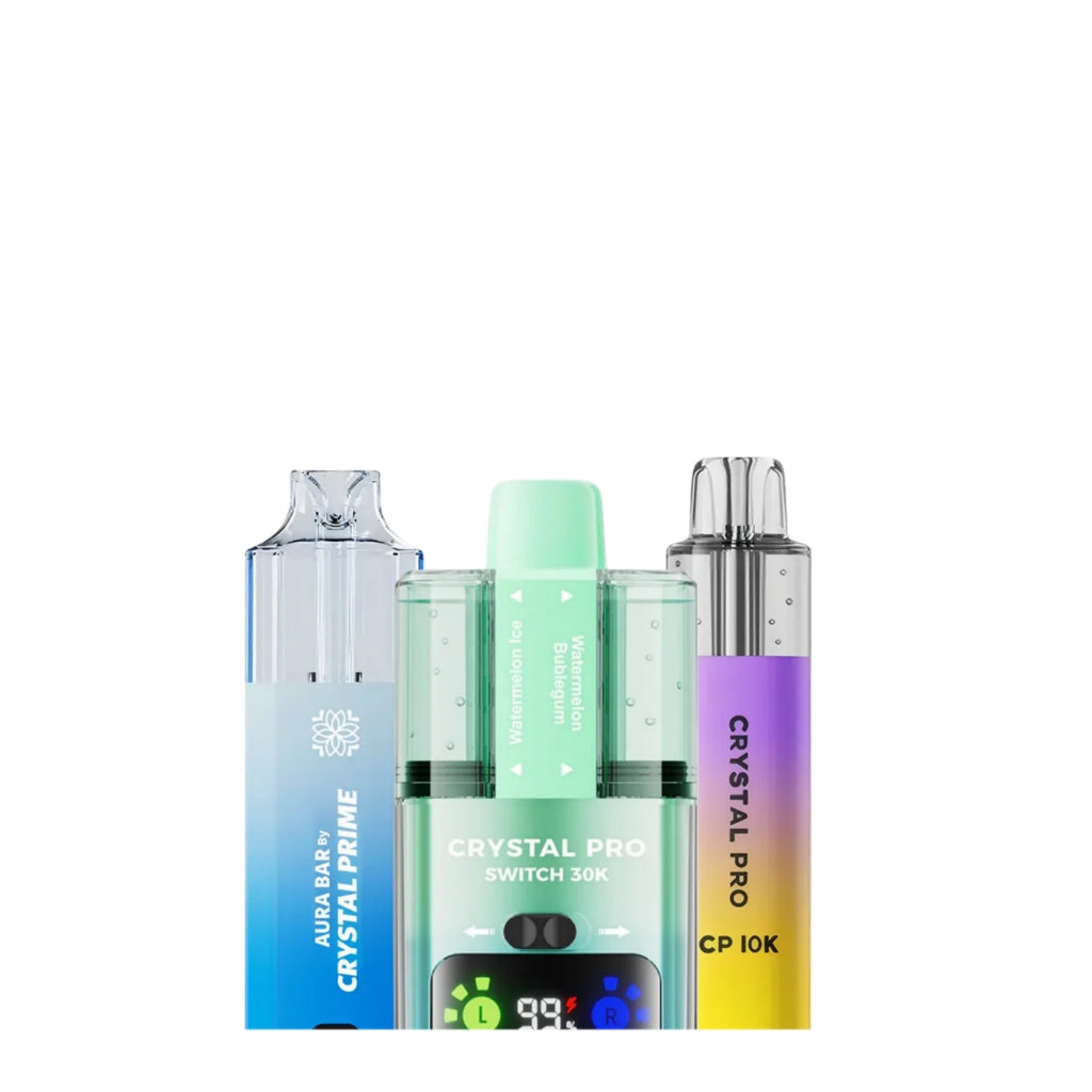 Crystal Vapes | 100+ Flavours | From 1.99£ Only