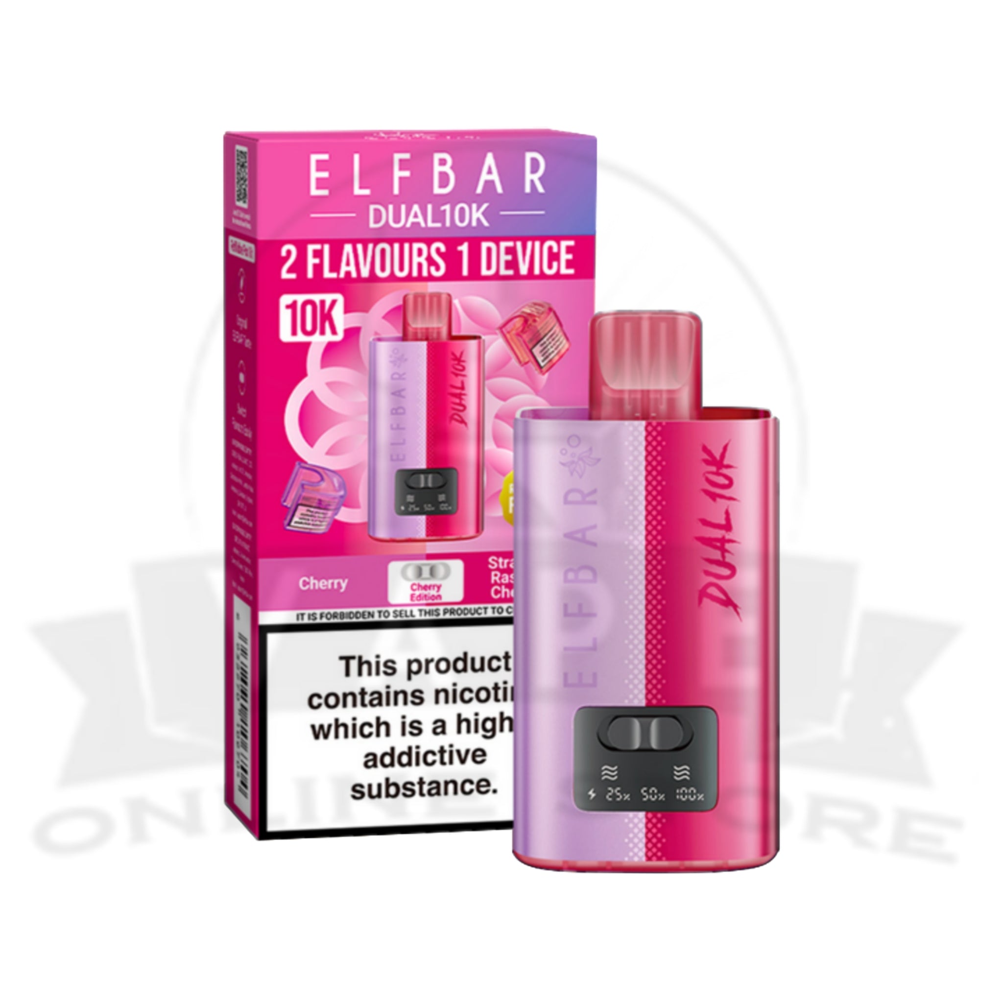 Cherry Edition Elf Bar Dual 10K Puffs Pod Kit