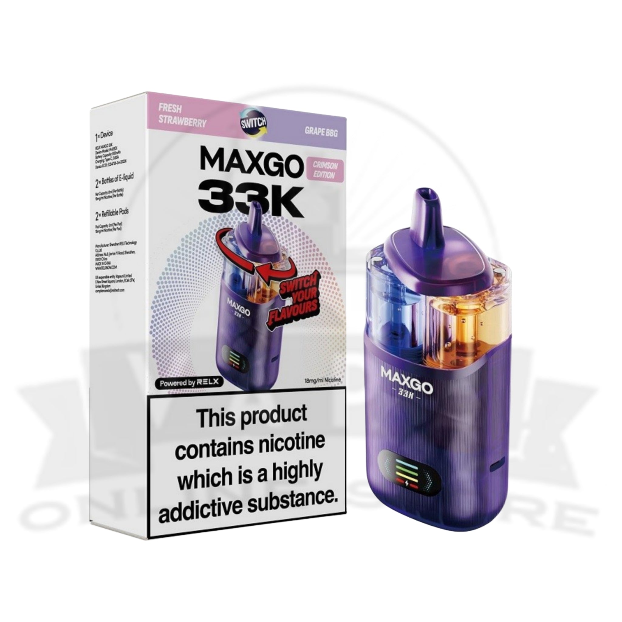 Buy RELX Vapes & Pods Online UK | RELX Vape Collection
