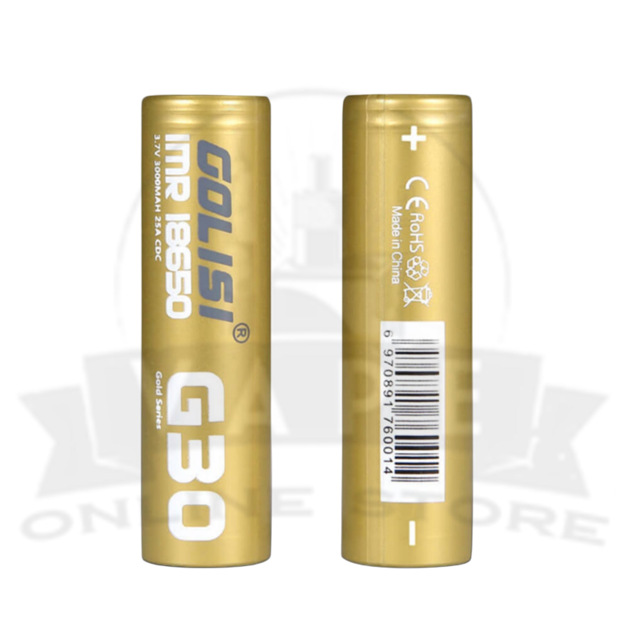 Golisi G30 18650, 3000mAh Battery | Vape Battery