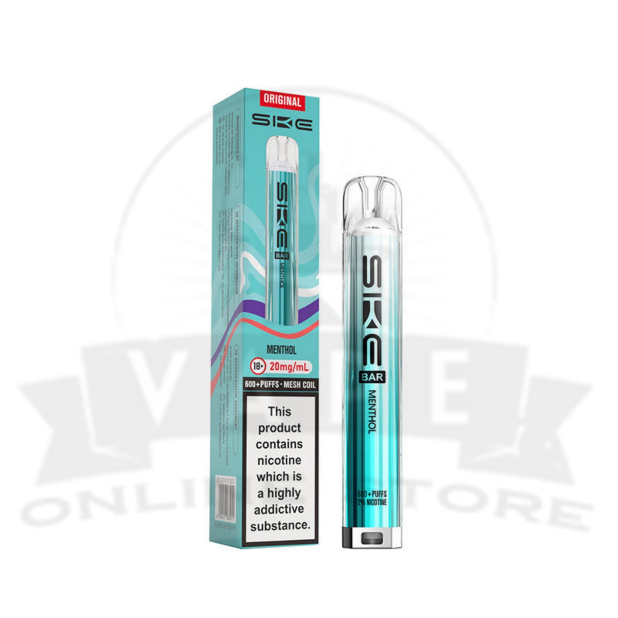 Menthol SKE Bar 600 Pod Kit | 600 Puff Vape