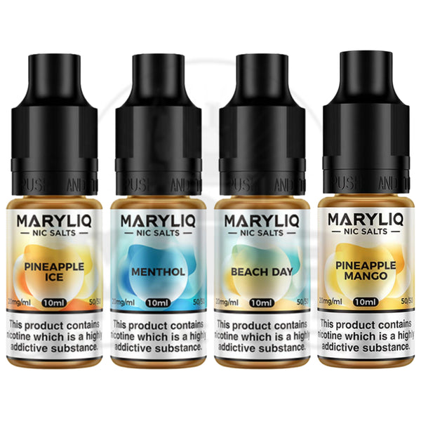 Maryliq Nic Salts 10ml E-Liquid | 4 for £10 Deal
