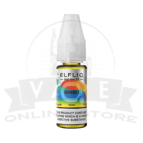 Rinbo Elfliq 10ml Nic Salt | 5 for £10 | Elfliq Vape