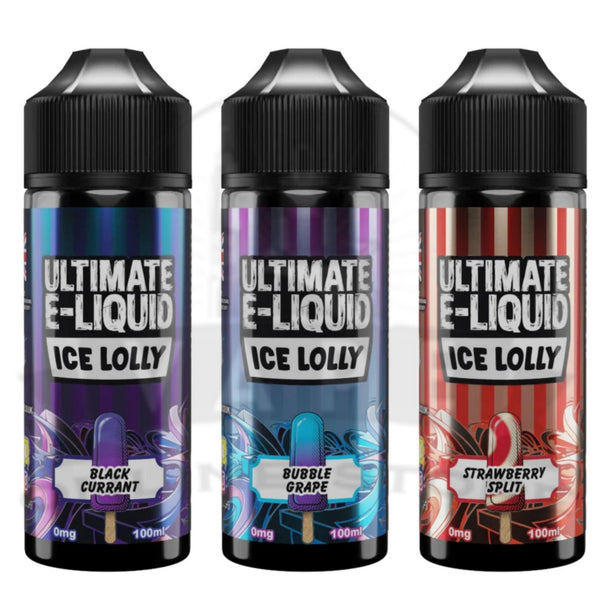 Ultimate Ice Lolly Range Shortfill 100ml E-Liquid